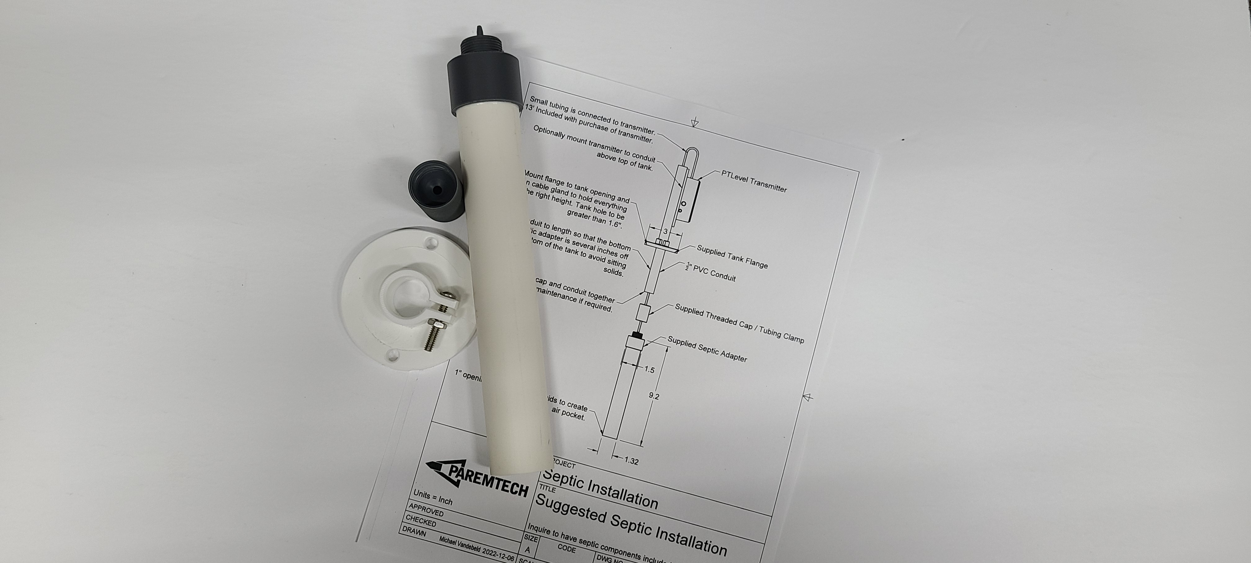 Measuring Septic Tank Liquid Volume